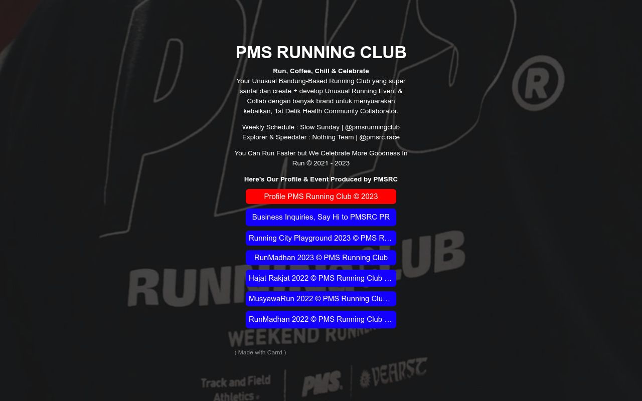 PMS Running Club